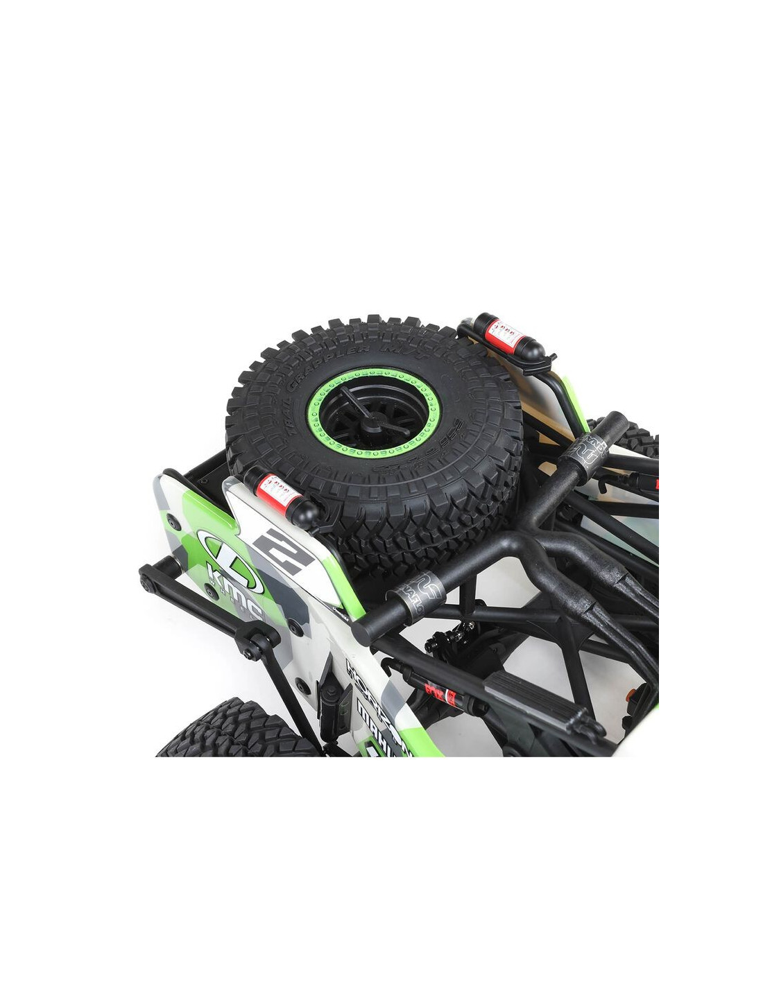 LOS03030T1LOSI 1/10 Hammer Rey U4 4WD Rock Racer Brushless RTR con ...