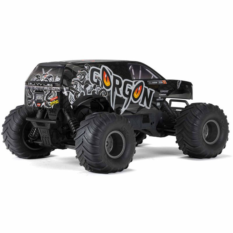 ARRMA 1/10 GORGON 2WD MEGA 550 MONSTER TRUCK KIT RTA INCLUYE BATERIA Y ...