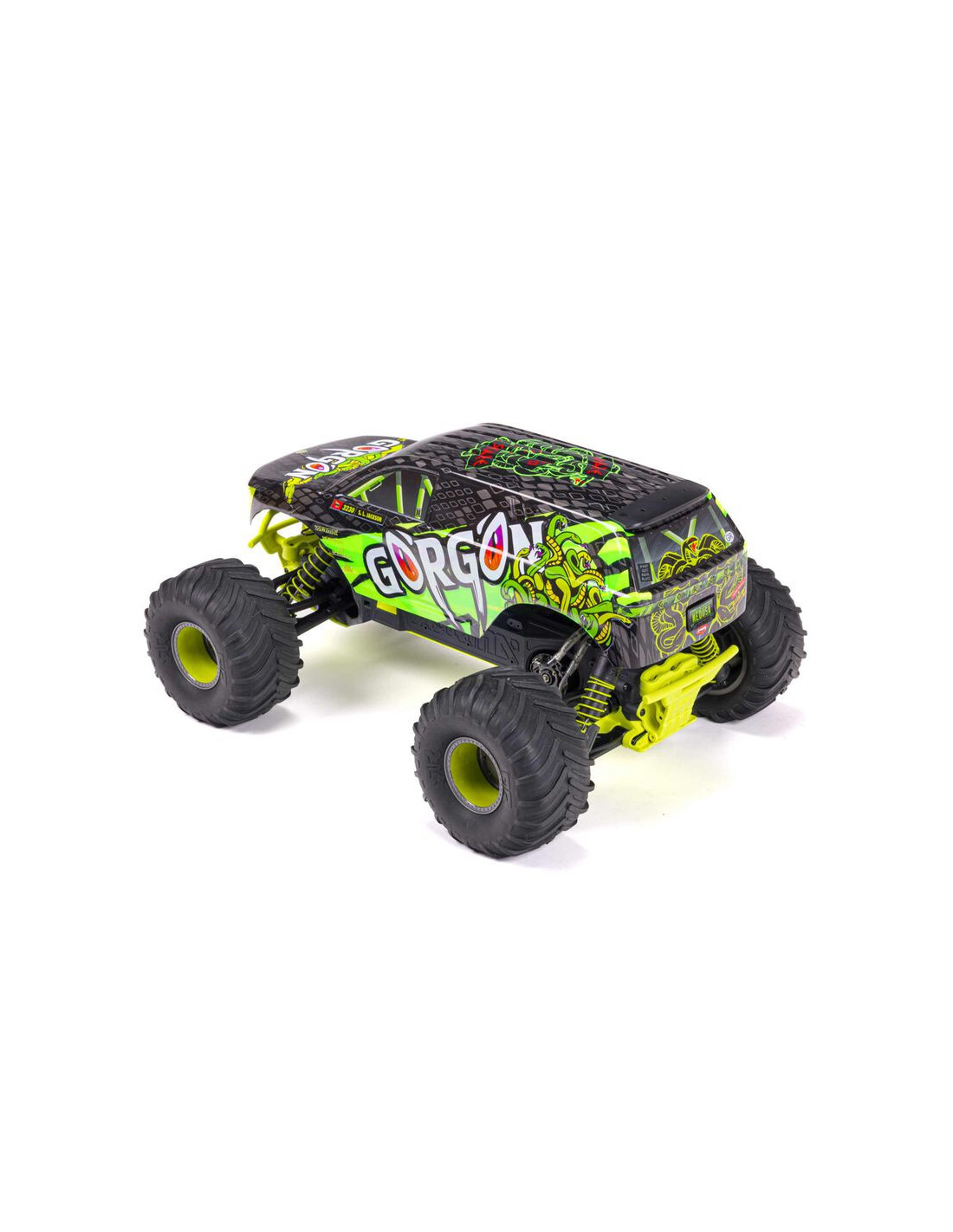 ARRMA 1/10 GORGON 2WD MEGA 550 MONSTER TRUCK AMARILLO RTR INCLUYE ...