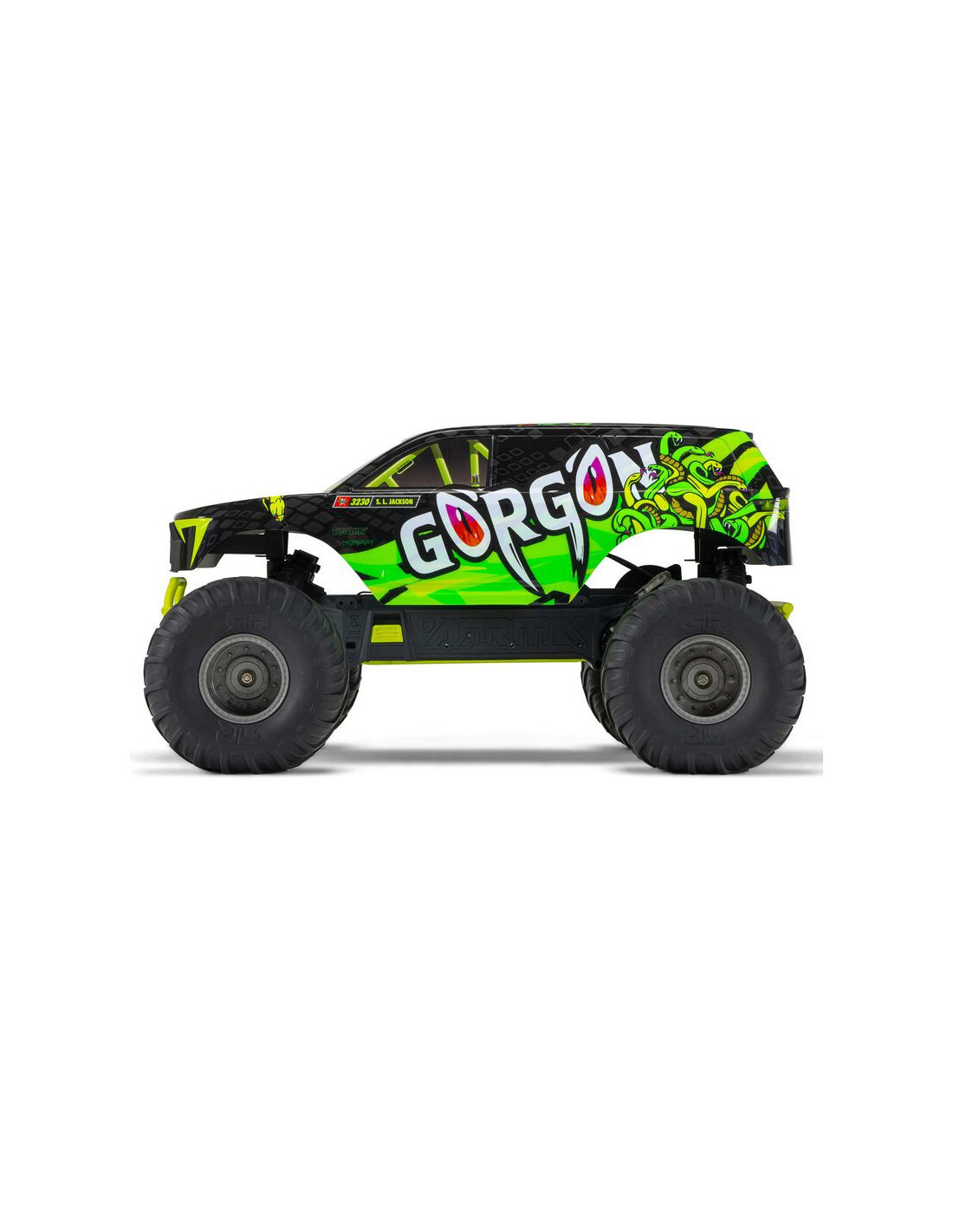 ARRMA 1/10 GORGON 2WD MEGA 550 MONSTER TRUCK AMARILLO RTR INCLUYE ...