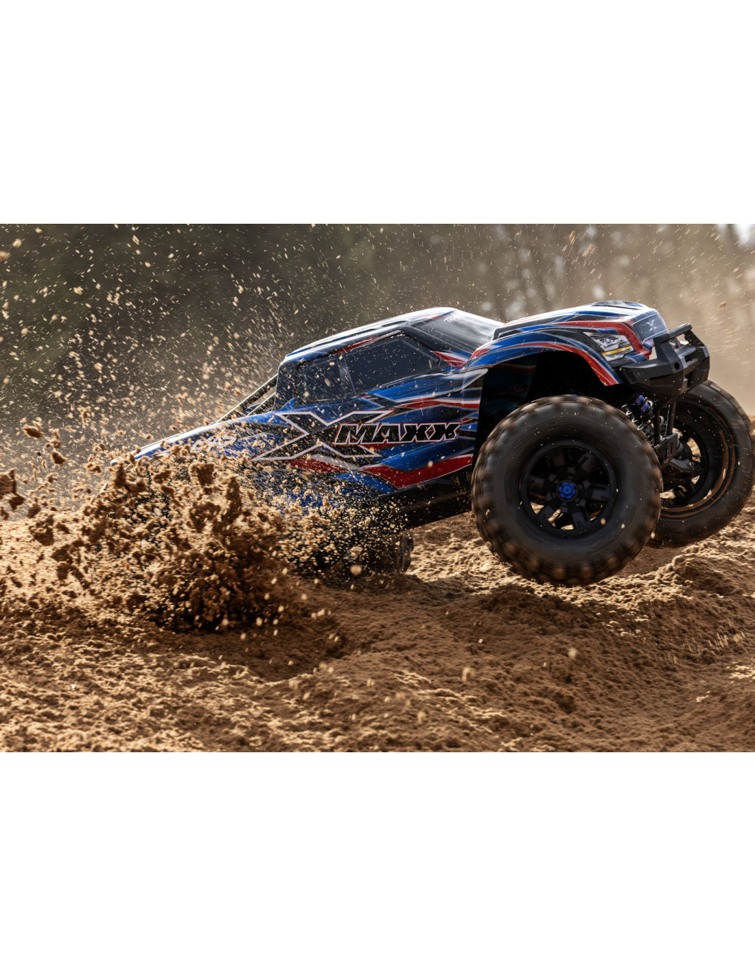 TRAXXAS XMAXX 4WD 8S CAMIÓN MONSTRUO BELTED 1/5 BRUSHLESS AZUL ...