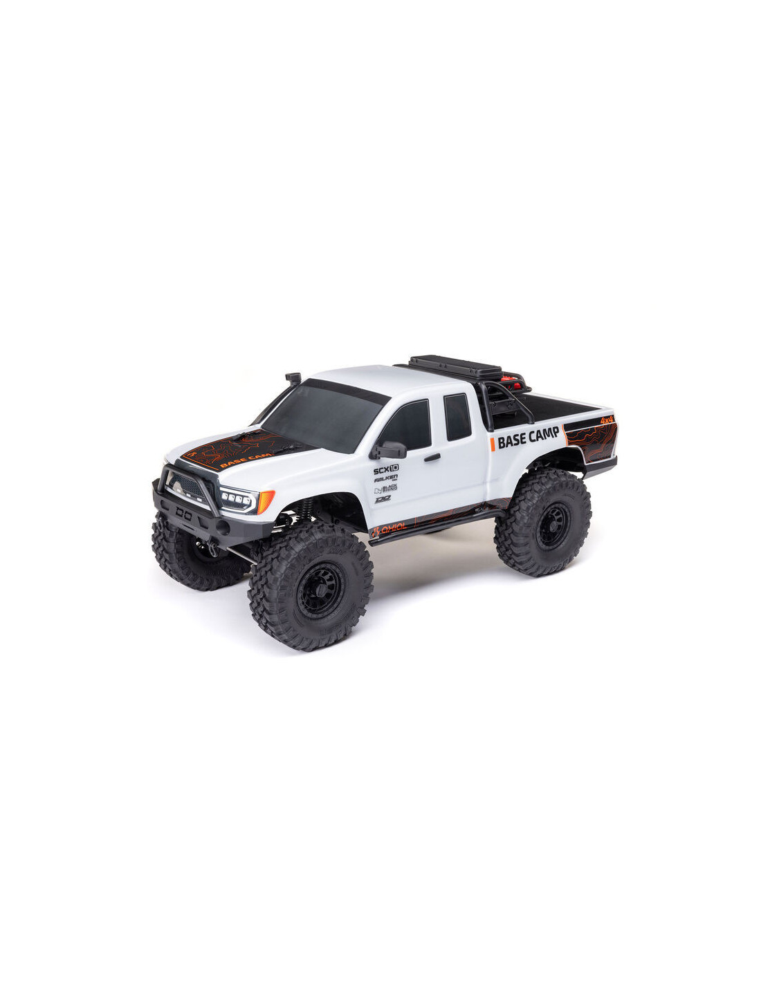 AXIAL SCX10 III BASE CAMP 1/10 4X4 ROCK CRAWLER RTR, BLANCO