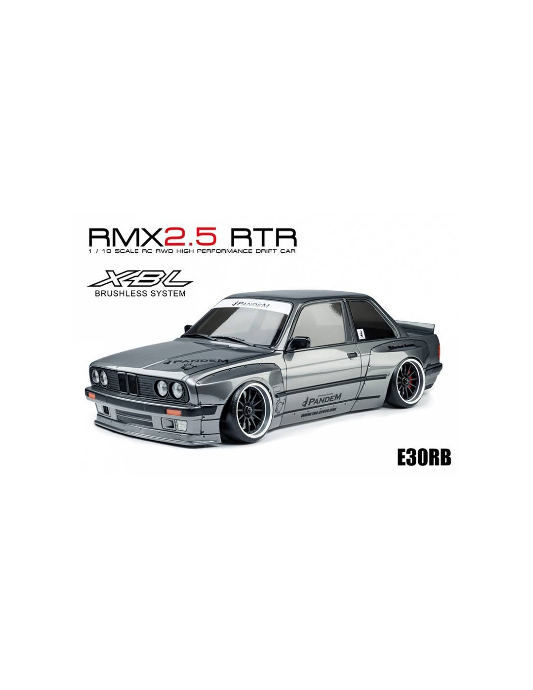 MST RMX 2.5 2WD 1/10 Drift Car RTR - Brushless 2.4G / Body E30RB (BMW ...