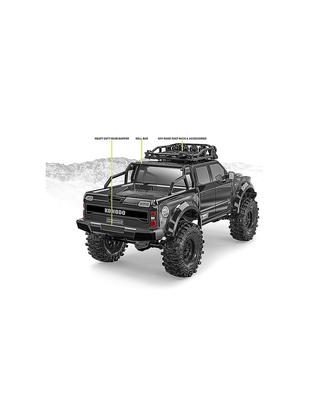 GMADE 1/10 GS02 KOMODO RTR DOBLE CABINA TS